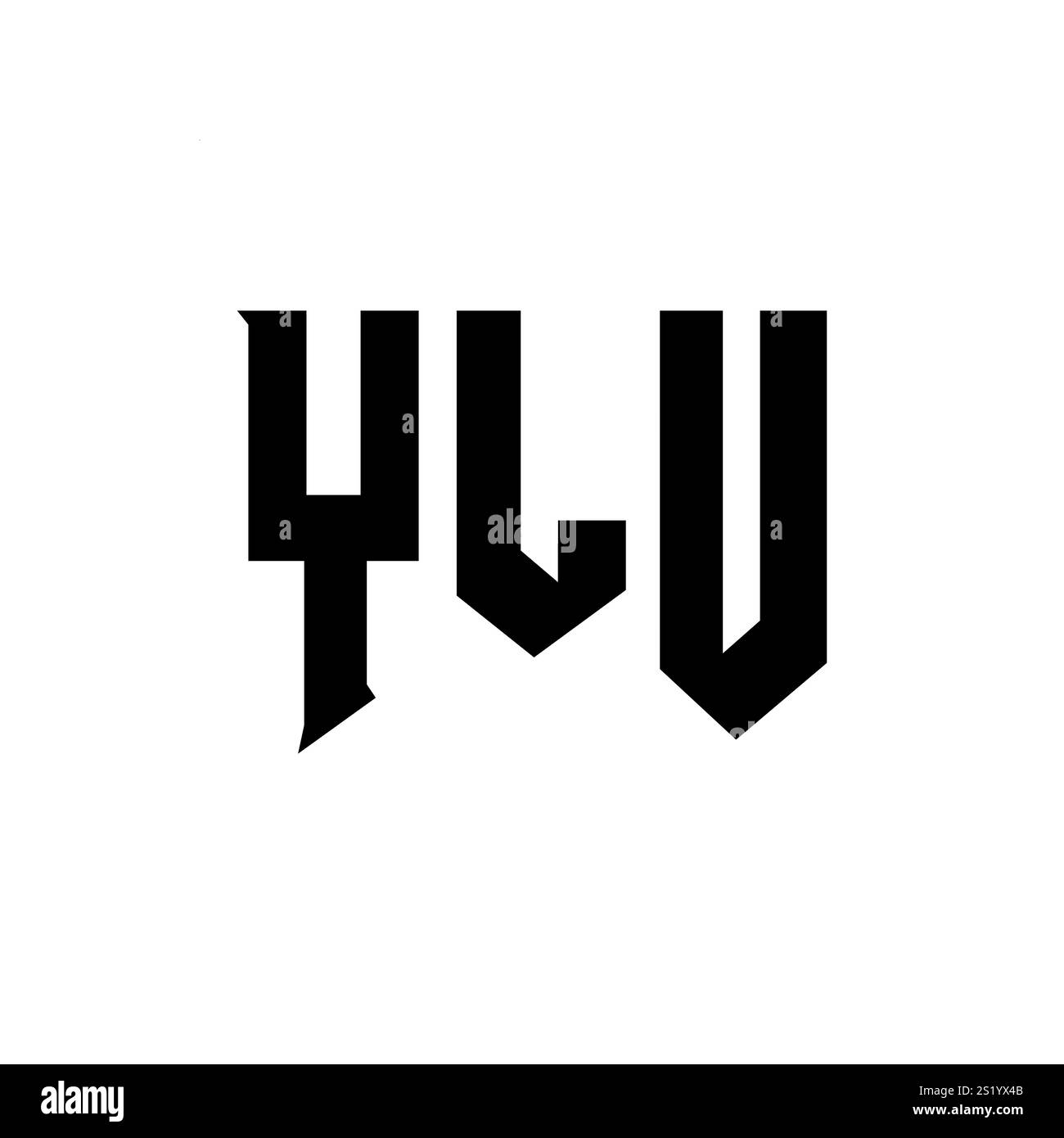 Ylu logo design hi-res stock photography and images - Alamy