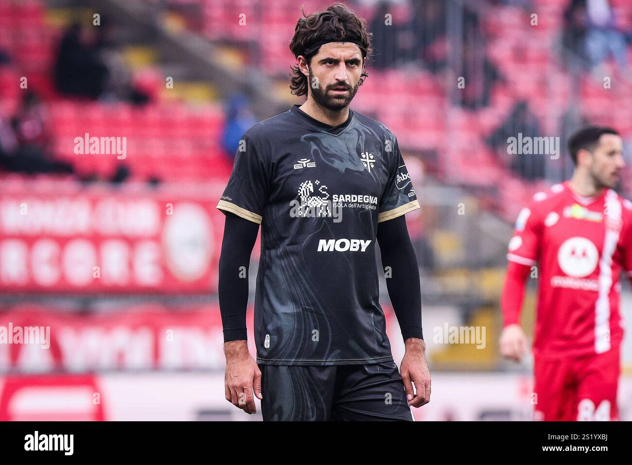 Sebastiano LUPERTO of Cagliari Calcio during the Italian championship ...