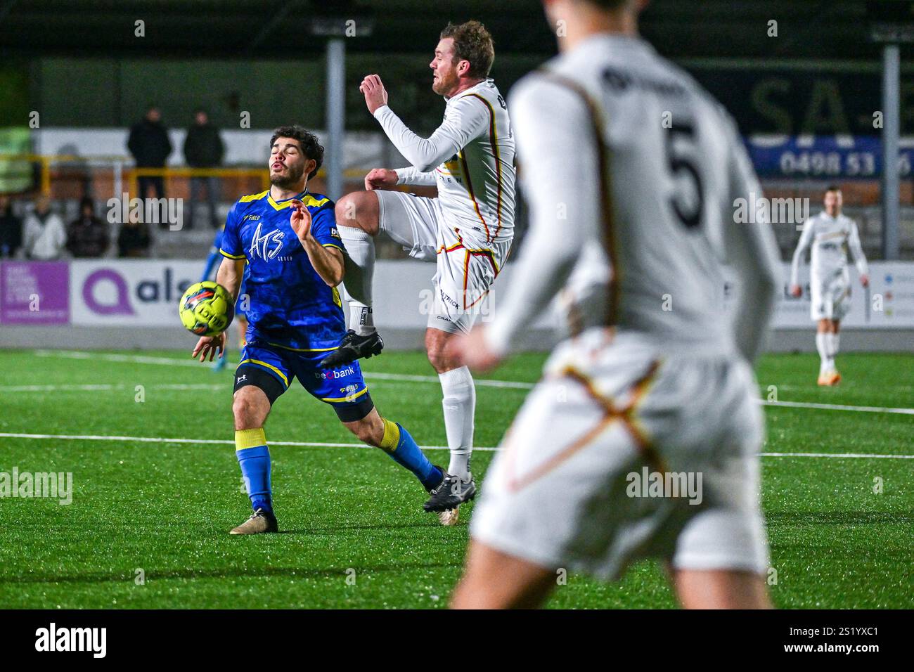 Wetteren, Belgium. 04th Jan, 2025. Bello Rivero Christian Luis (22) of ...
