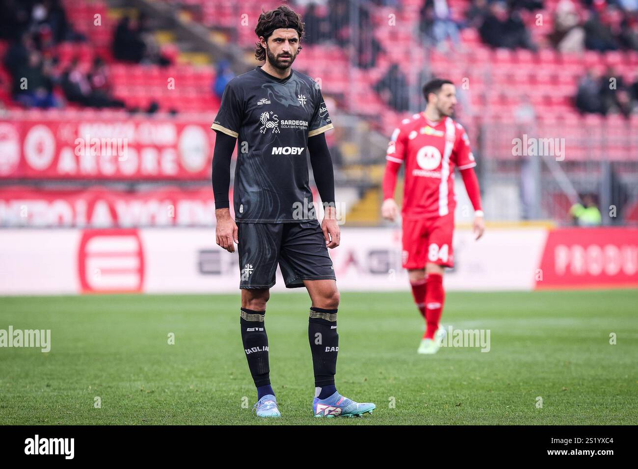 Sebastiano LUPERTO of Cagliari Calcio during the Italian championship ...