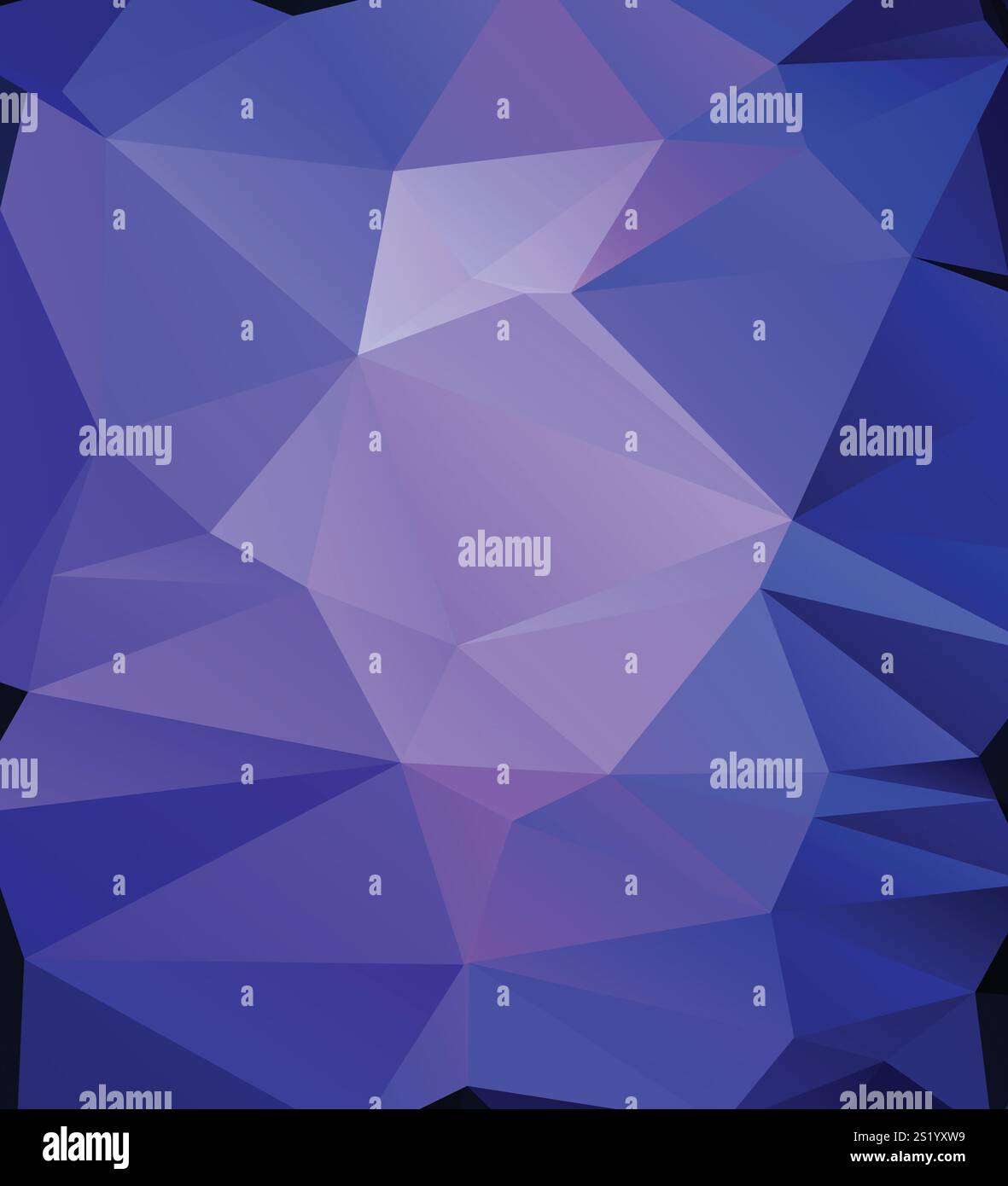 Abstract geometric background. Blue triangle template Stock Vector ...