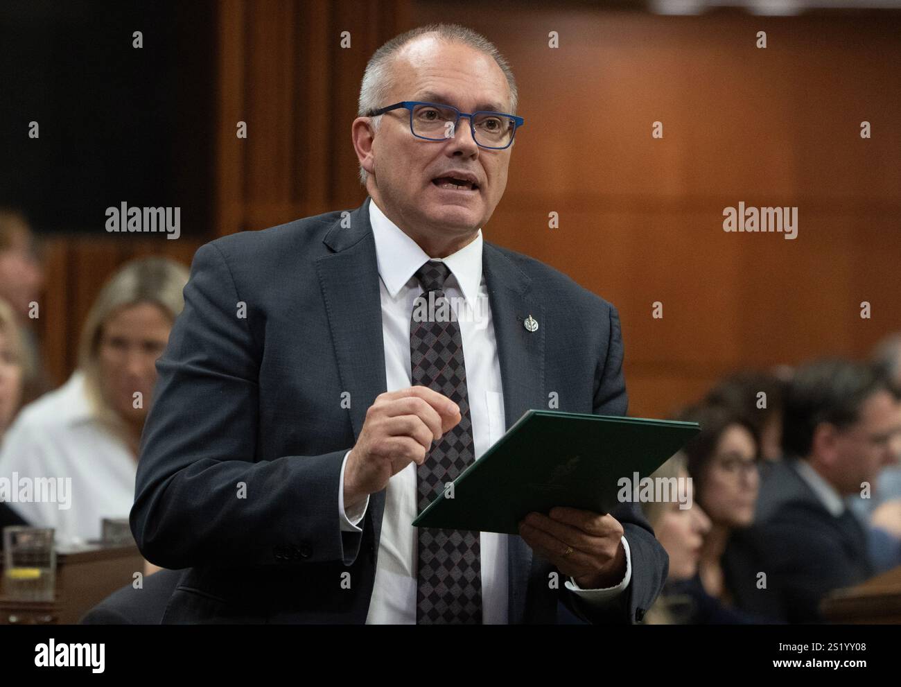 Ottawa, Canada. 21st Nov, 2024. Conservative Party of Canada MP Luc ...