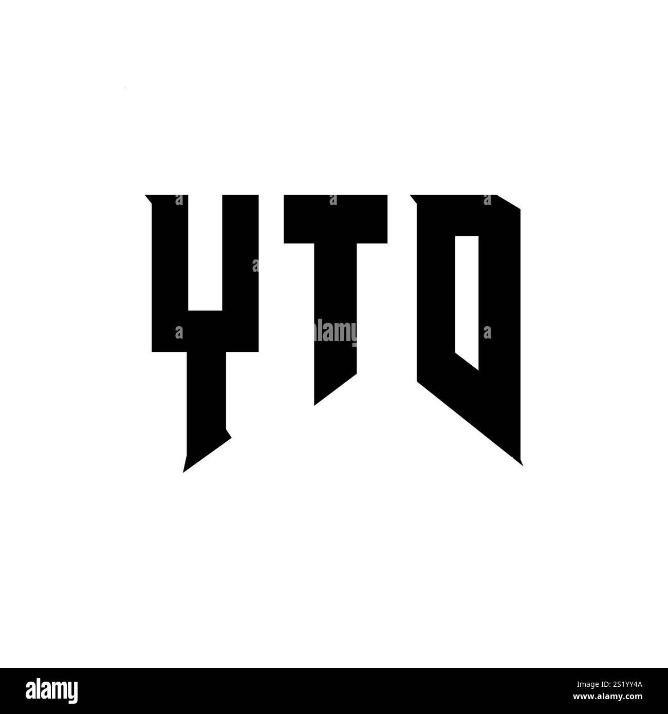 Ytd logo design Stock Vector Images - Alamy