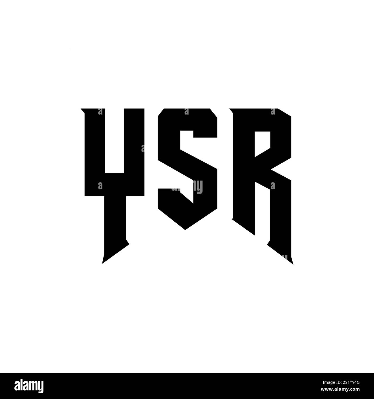 Ysr logo design hi-res stock photography and images - Alamy