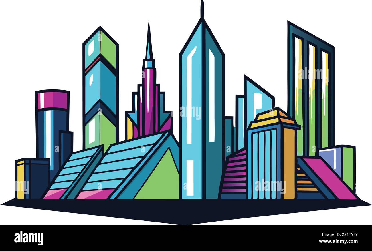 Futuristiccityscape hi-res stock photography and images - Alamy