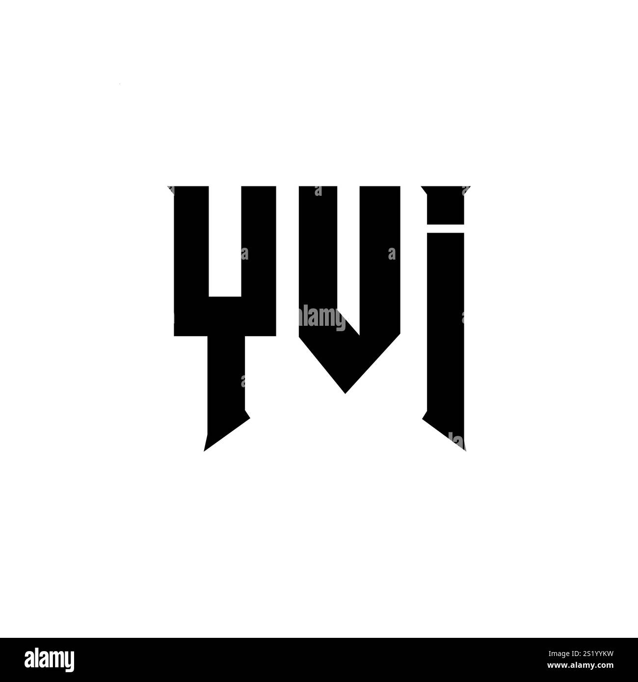 Yvi logo design hi-res stock photography and images - Alamy