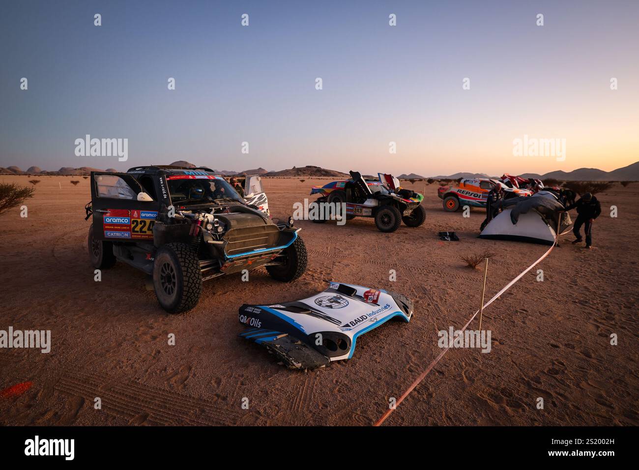 224 BAUD Lionel (fra), BAUD Lucie (fra), Mini, X-Raid Mini JCW Team ...