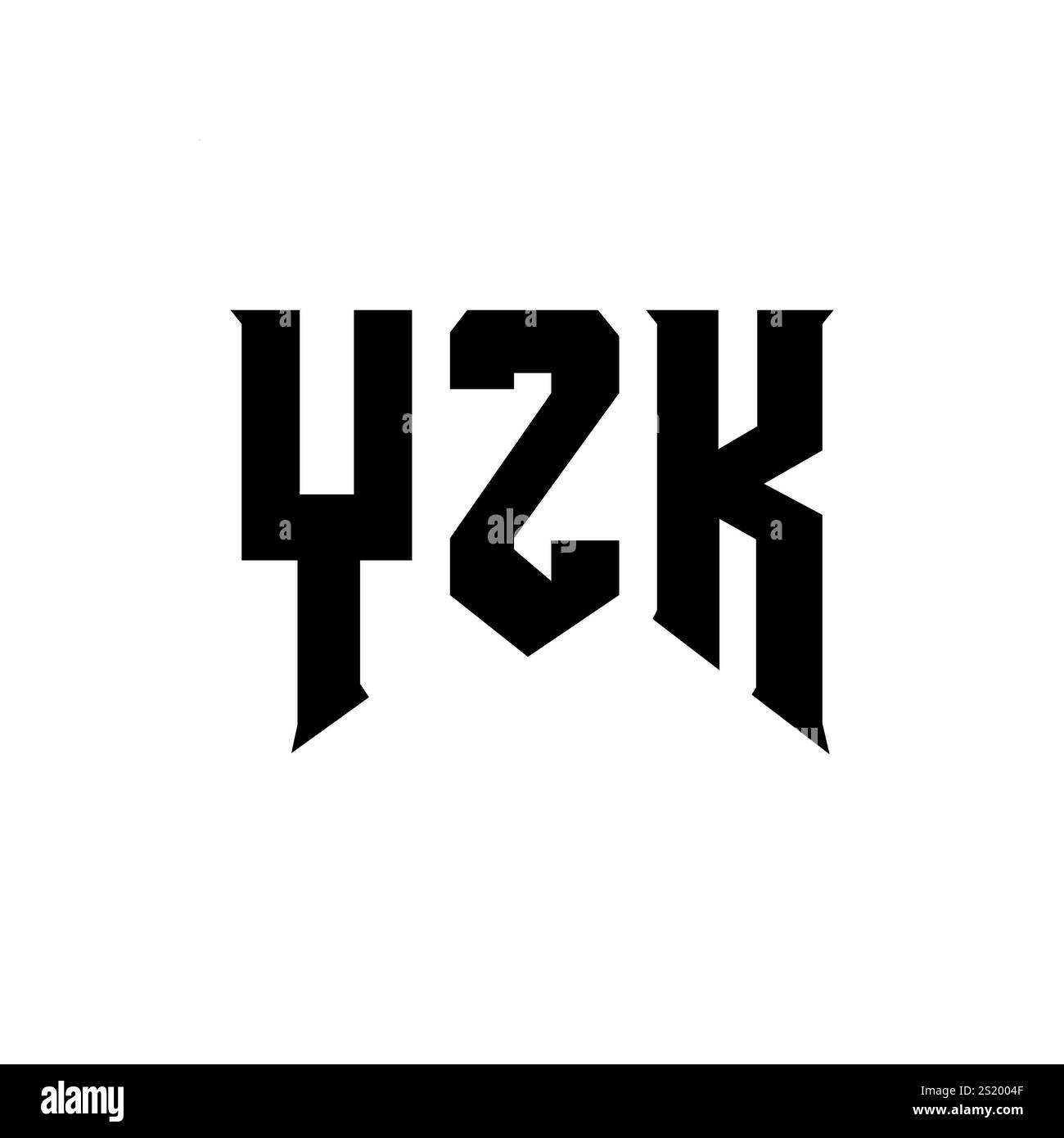 Yzk logo design hi-res stock photography and images - Alamy