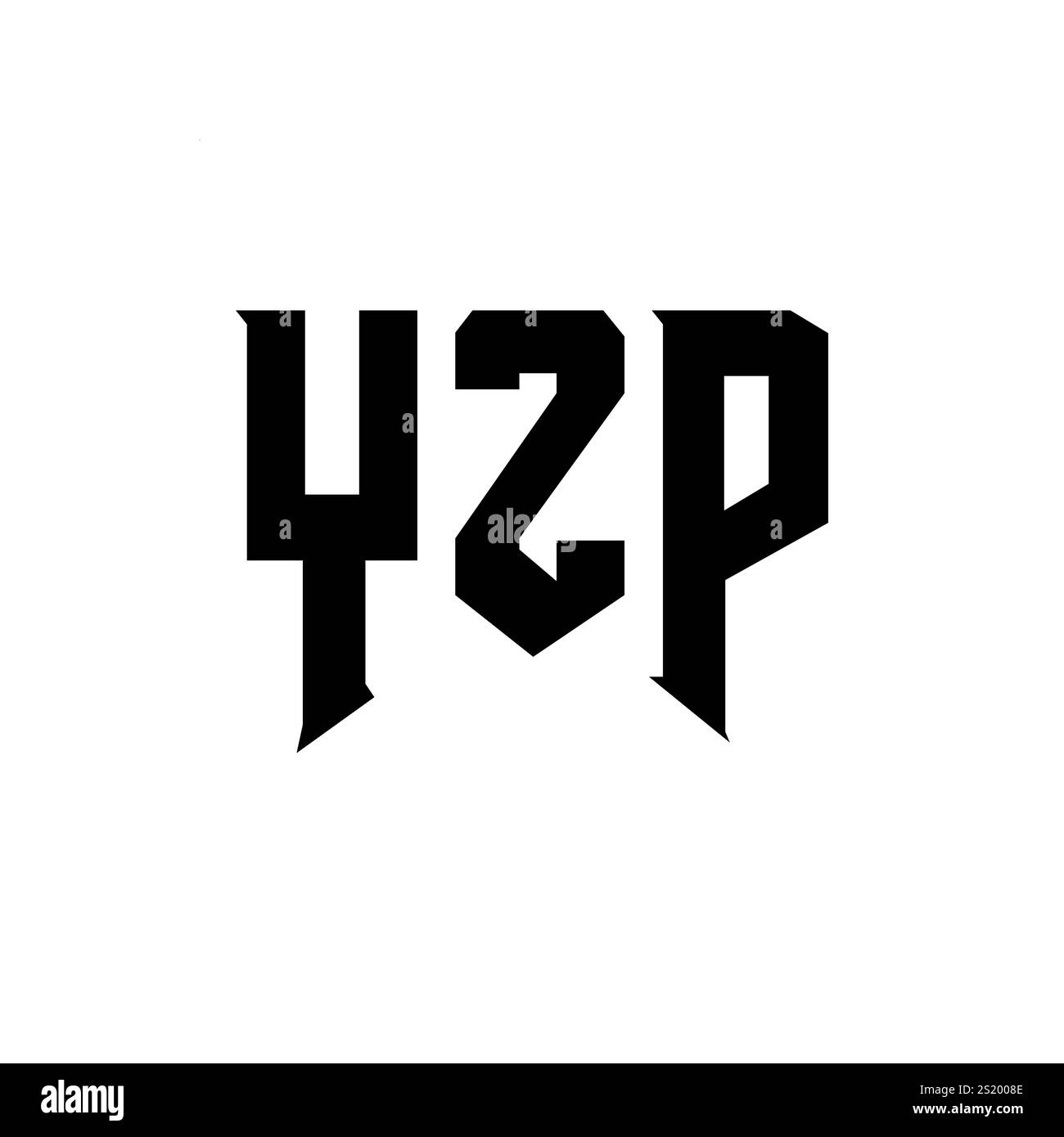 Yzp logo design Stock Vector Images - Alamy