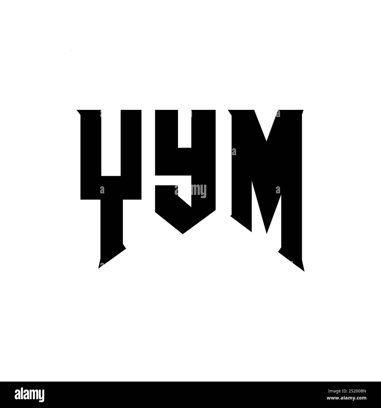Yym logo design hi-res stock photography and images - Alamy