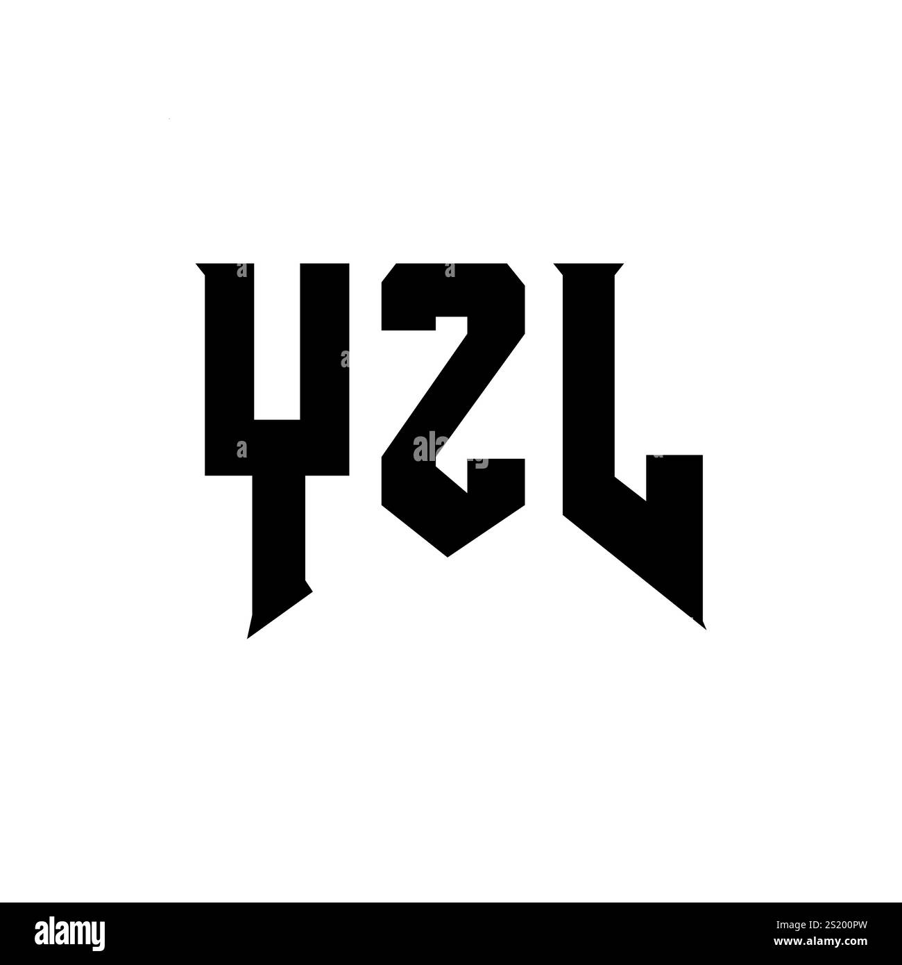 Yzl logo design hi-res stock photography and images - Alamy