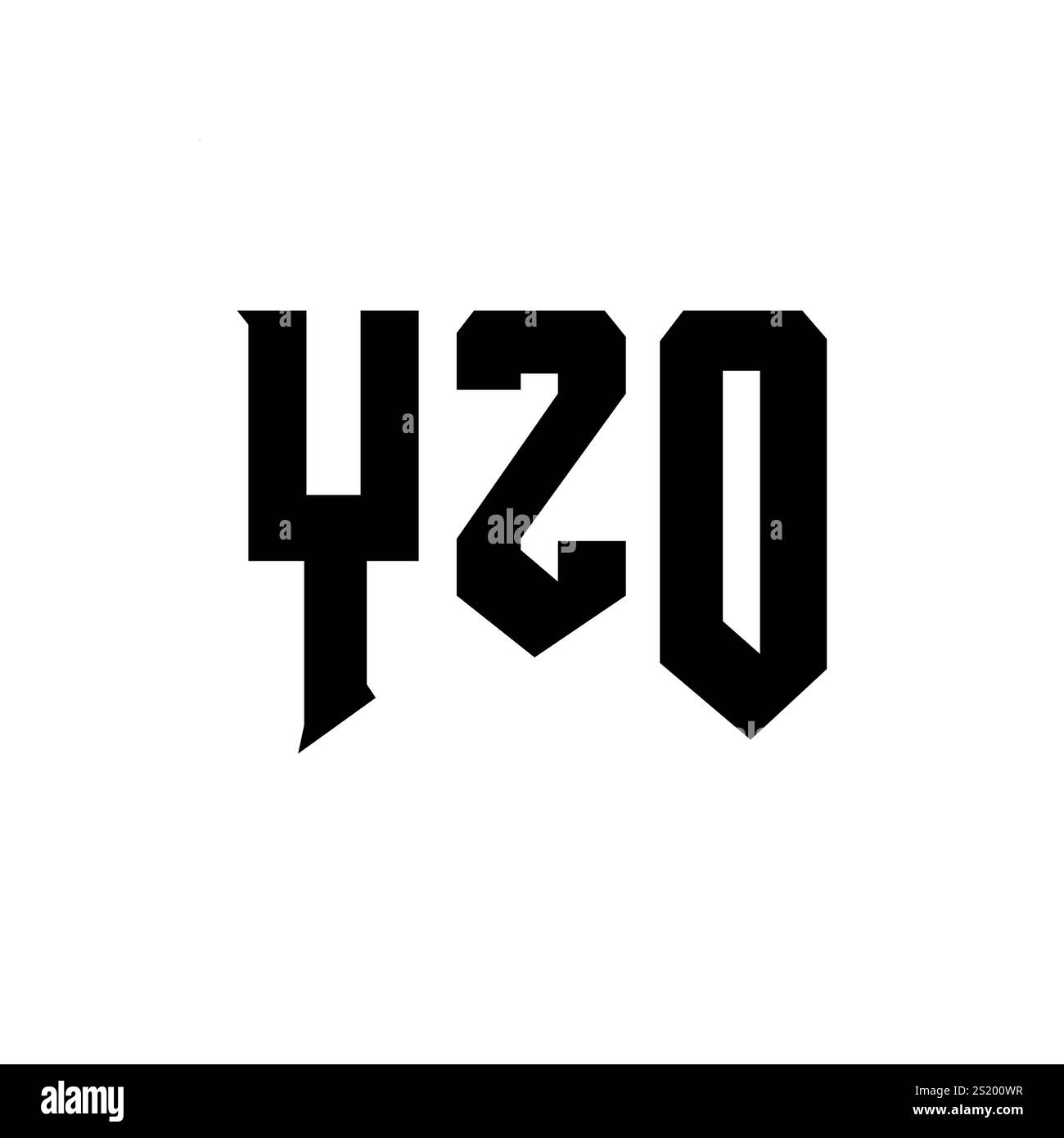 Yzo logo design hi-res stock photography and images - Alamy