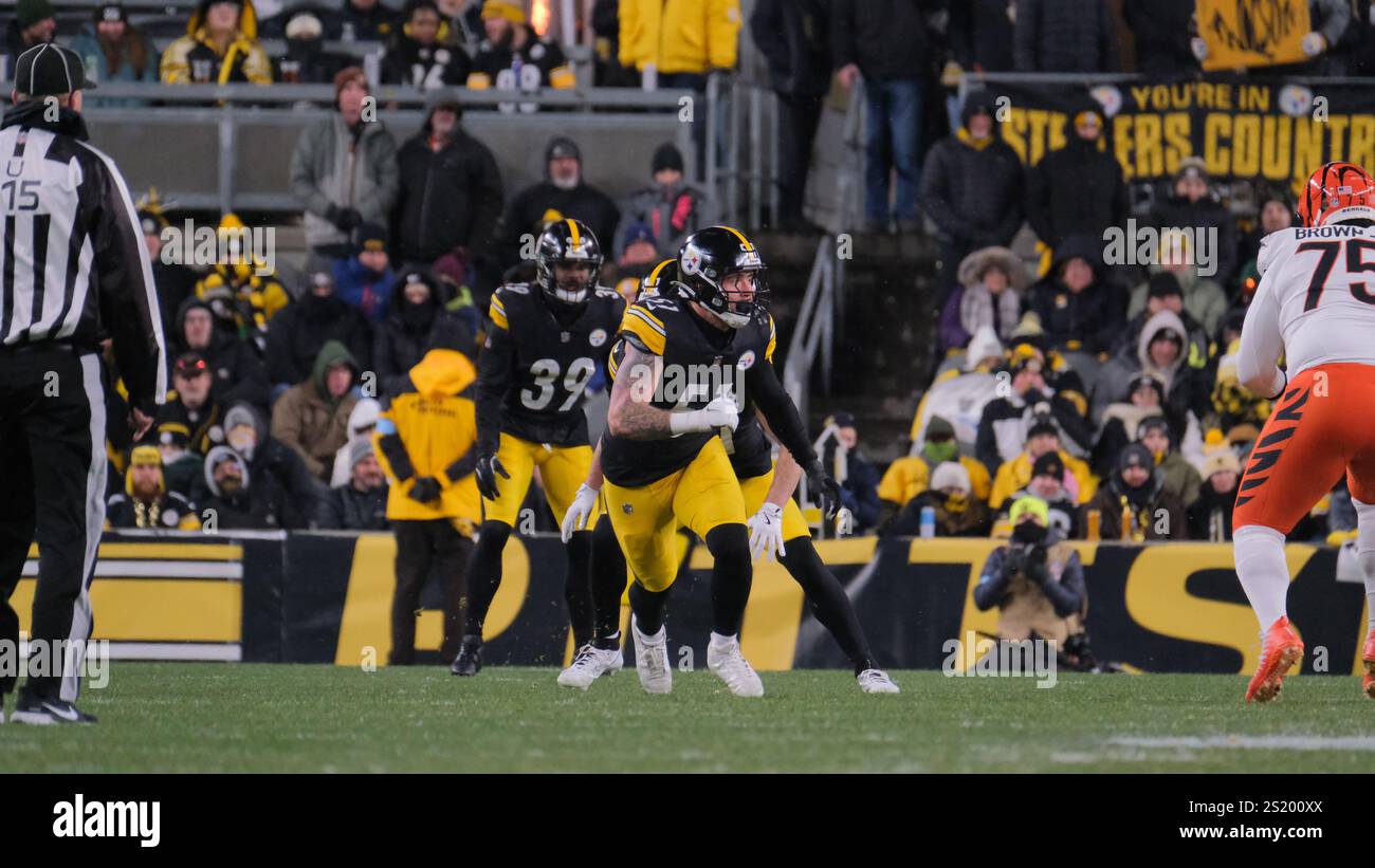 Pittsburgh, PA, USA. 04th Jan, 2025. Nick Herbig #51 during the ...