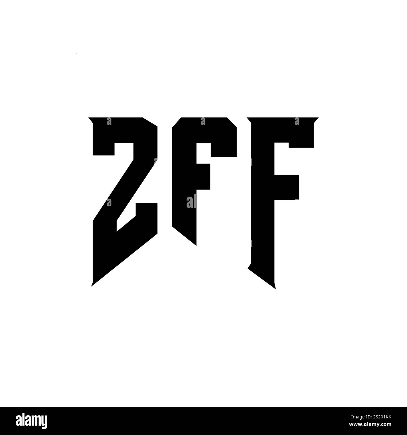 Zff logo design hi-res stock photography and images - Alamy