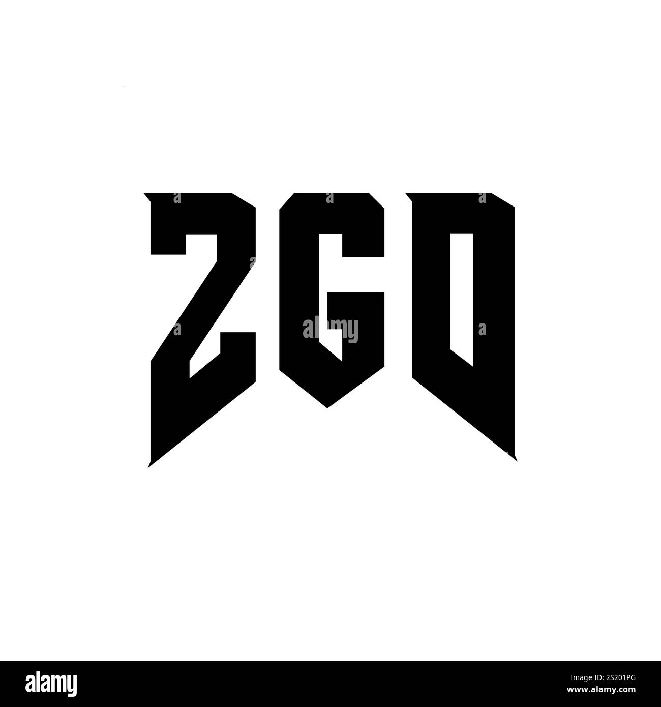 Zgd logo design hi-res stock photography and images - Alamy