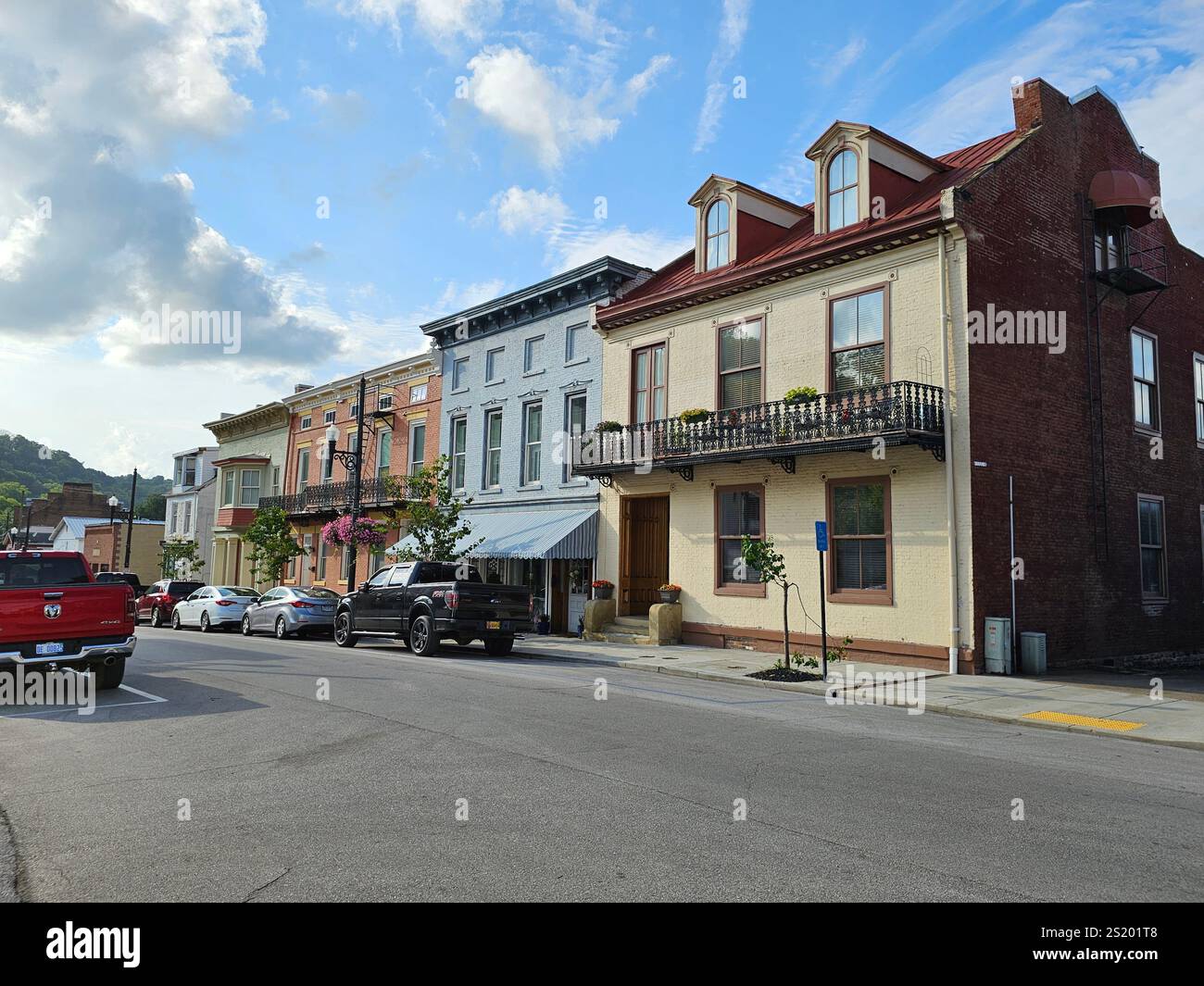 Maysville, Kentucky, historic downtown buildings Stock Photo - Alamy