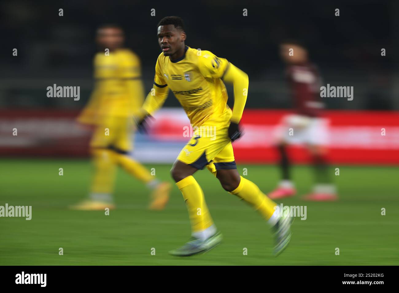Turin, Italy. 5th Jan, 2025. Ange-Yoan Bonny of Parma Calcio during the ...