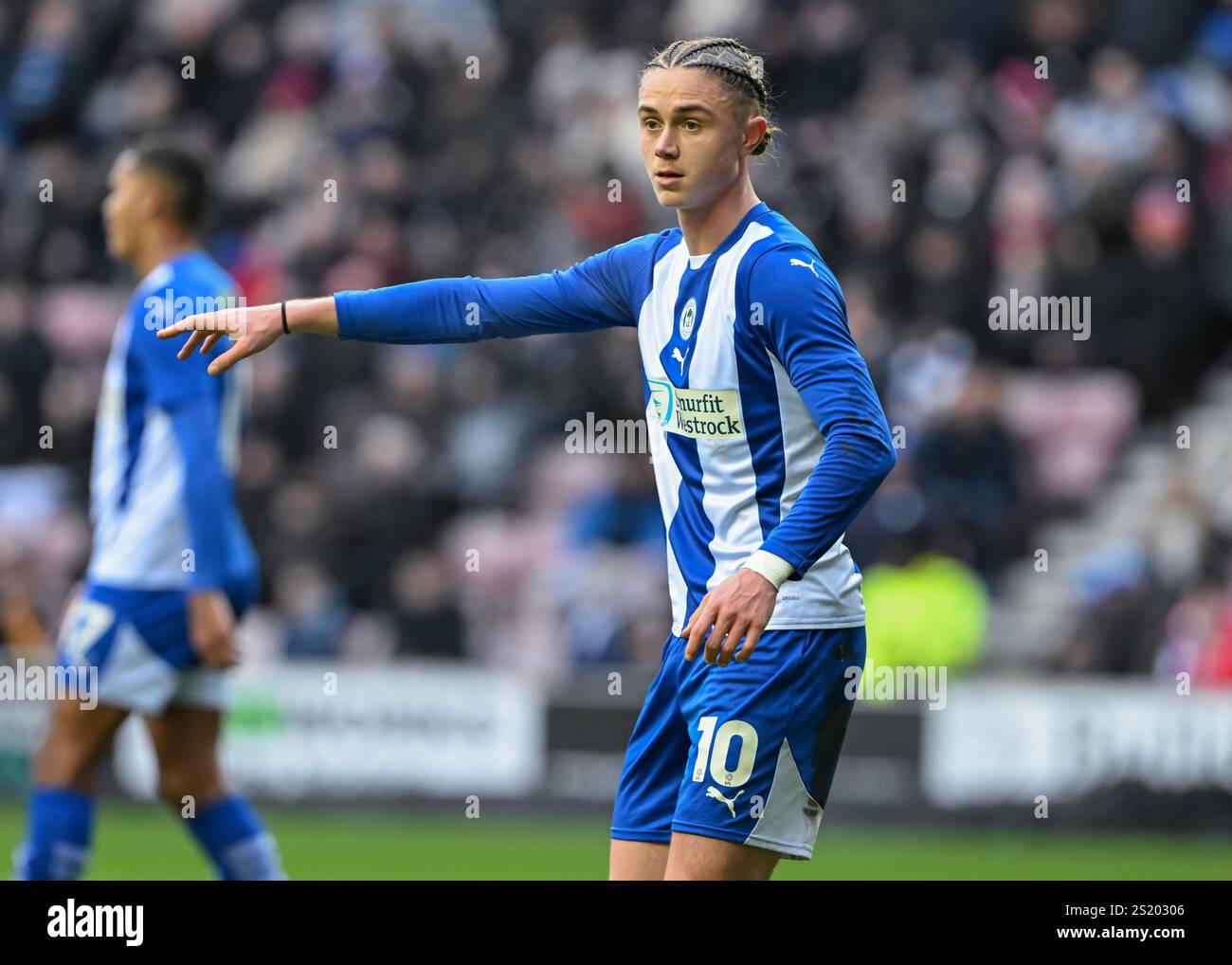 Wigan Athletic's Thelo Aasgaard during the Sky Bet League One match at ...