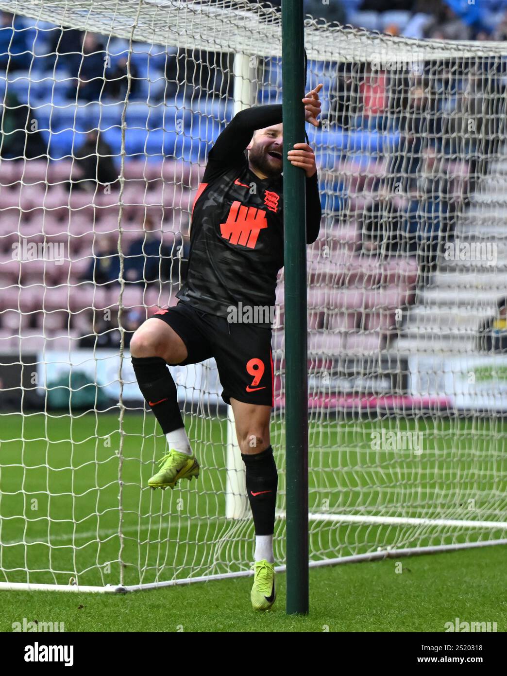 Birmingham City's Alfie May celebrates his sides first goal during the ...