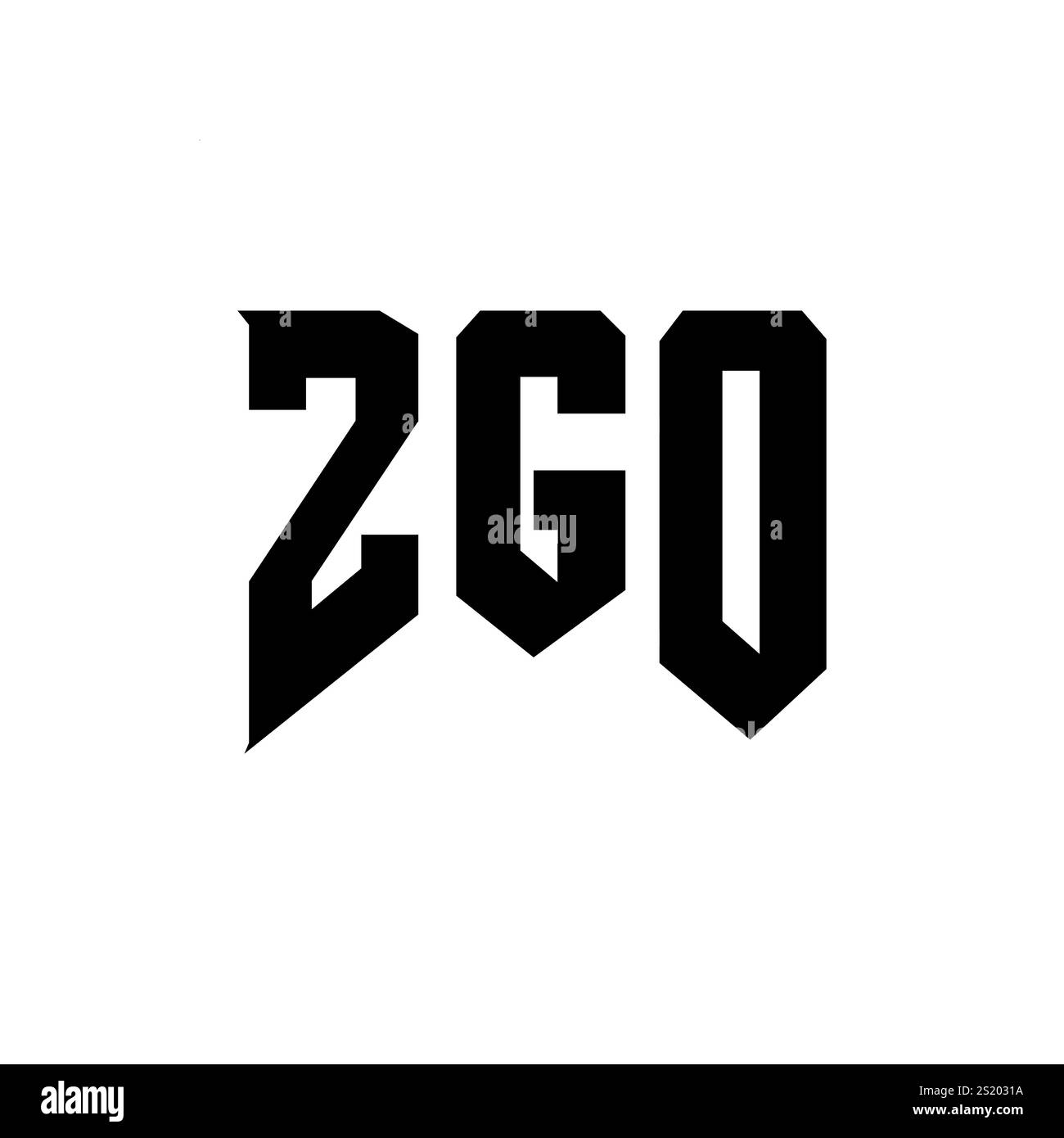 Zgo logo design hi-res stock photography and images - Alamy