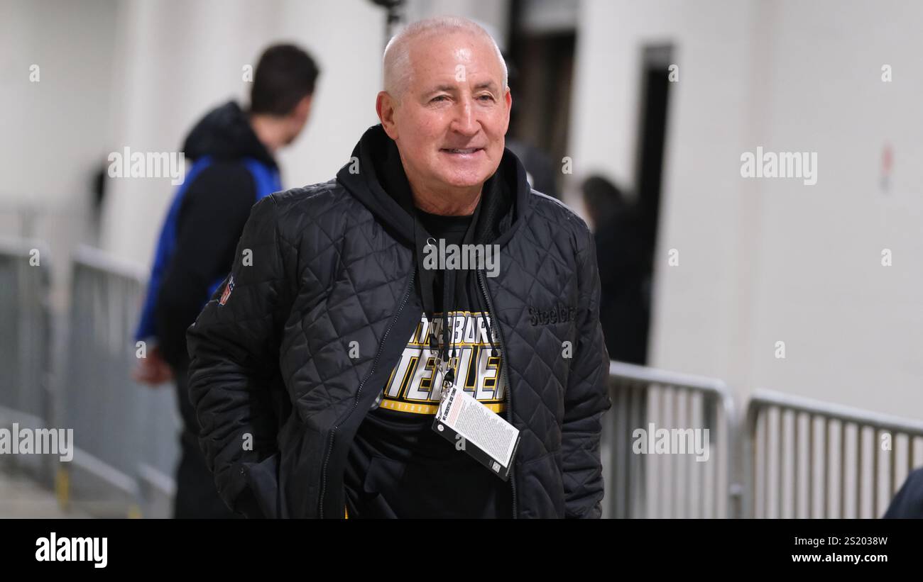 Pittsburgh, PA, USA. 04th Jan, 2025. Coach Danny Smith during the ...