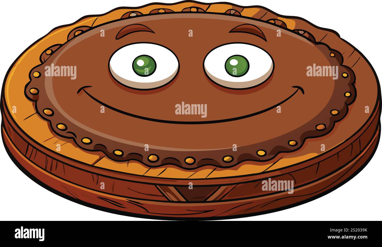 Creative wooden coaster design with detailed texture and rustic ...