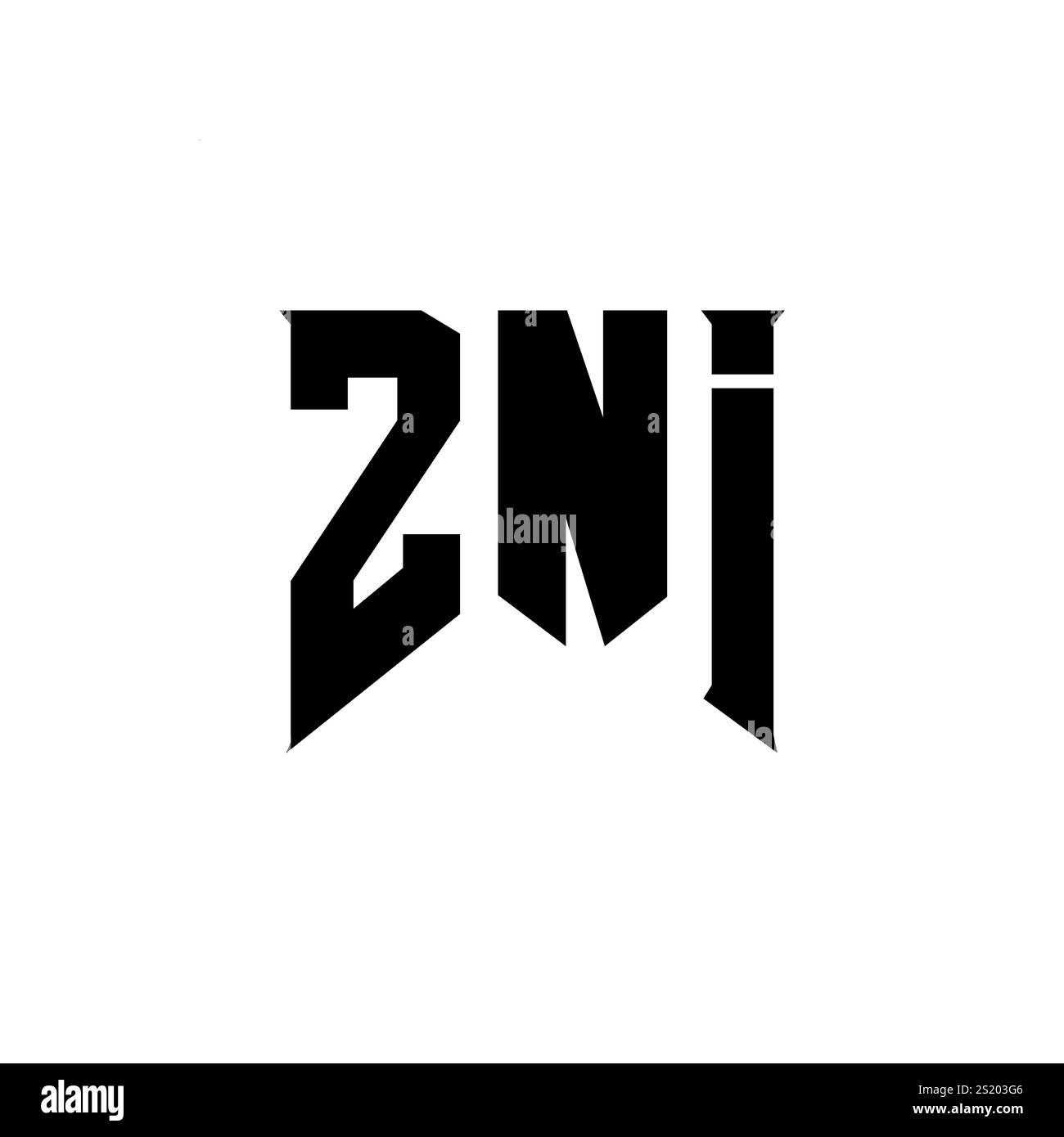 Zni technology company logo Stock Vector Images - Alamy