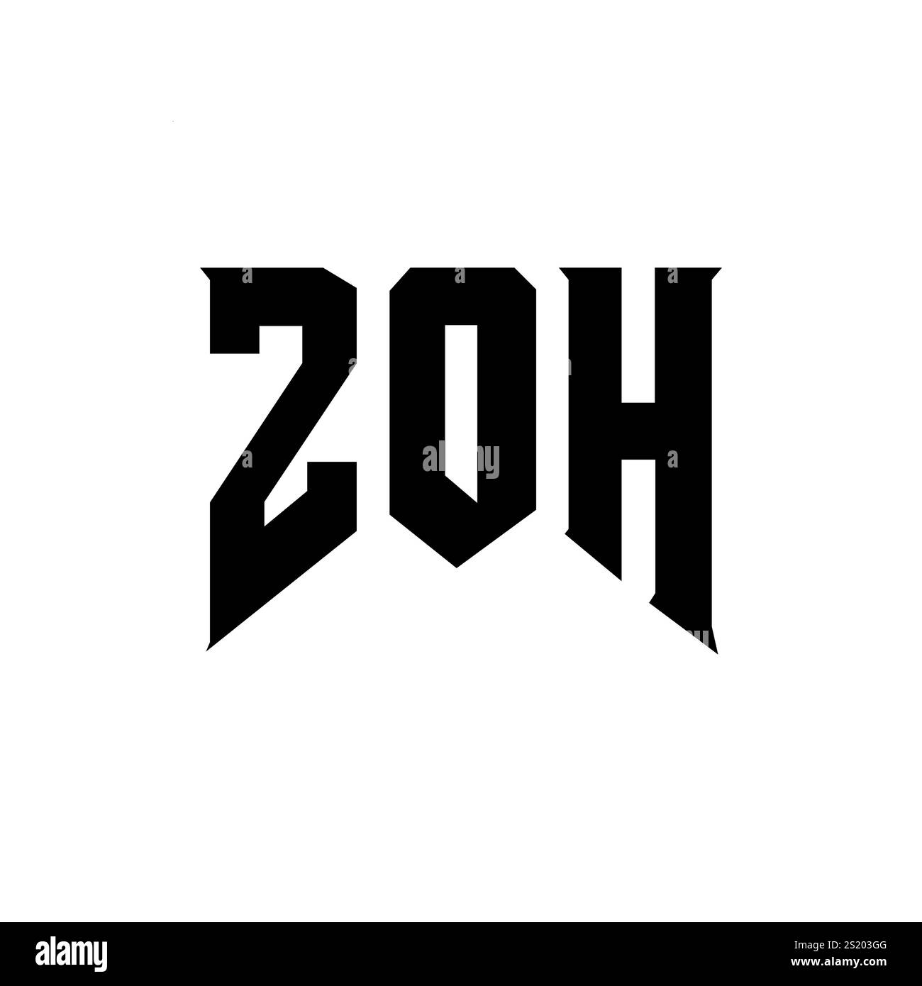 Zoh logo design Cut Out Stock Images & Pictures - Alamy