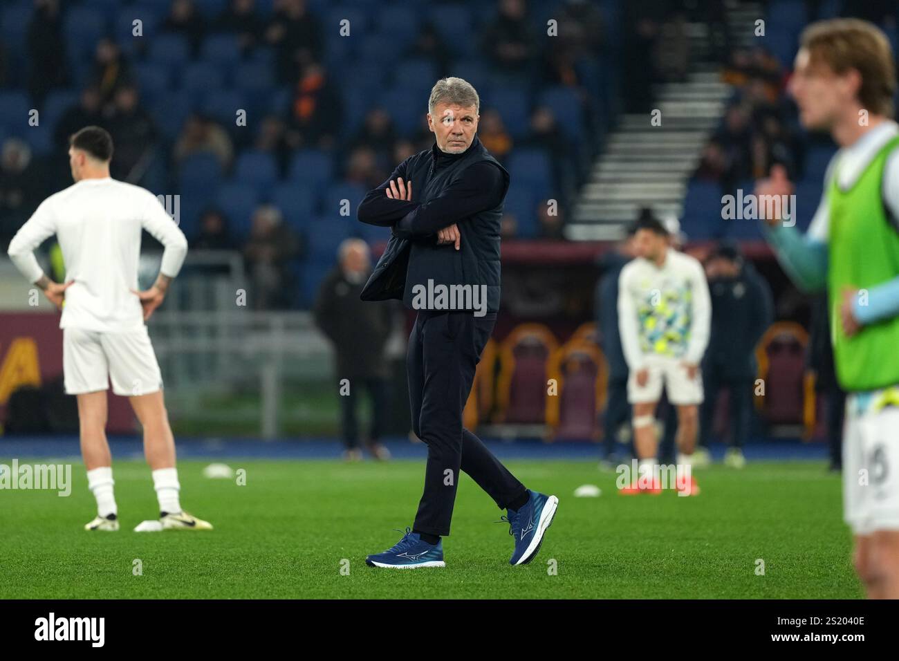 Rome, Italy. 05th Jan, 2025. Marco Baroni, head coach of SS Lazio ...