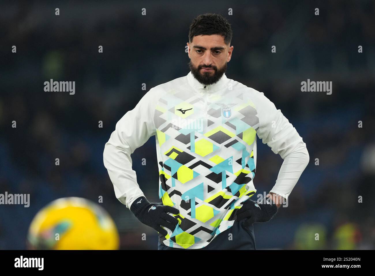 Samuel Gigot of SS Lazio training during the Serie A football match ...