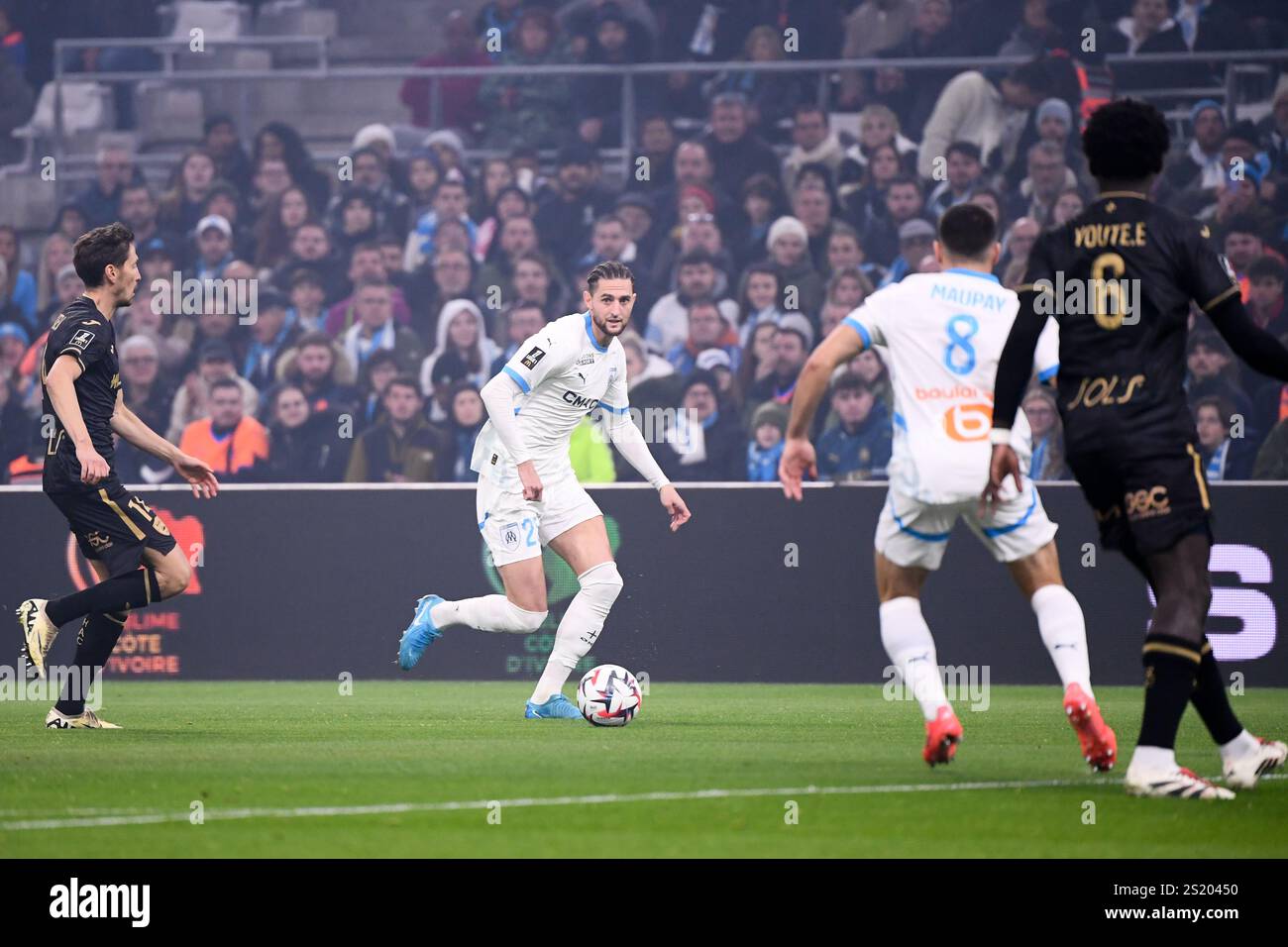 25 Adrien RABIOT (om) during the Ligue 1 McDonald's match between ...