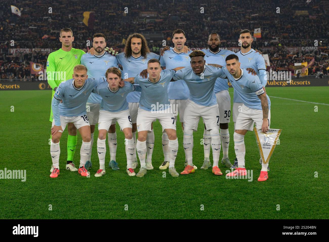Roma, Italia. 05th Jan, 2025. Lazio team during the Serie A Enilive ...