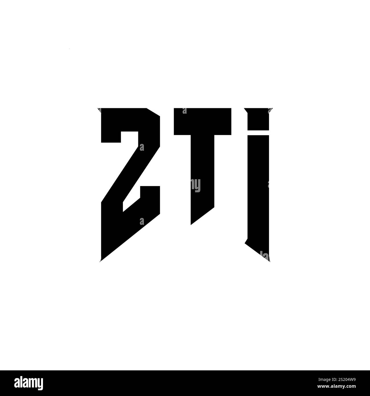Zti logo design hi-res stock photography and images - Alamy