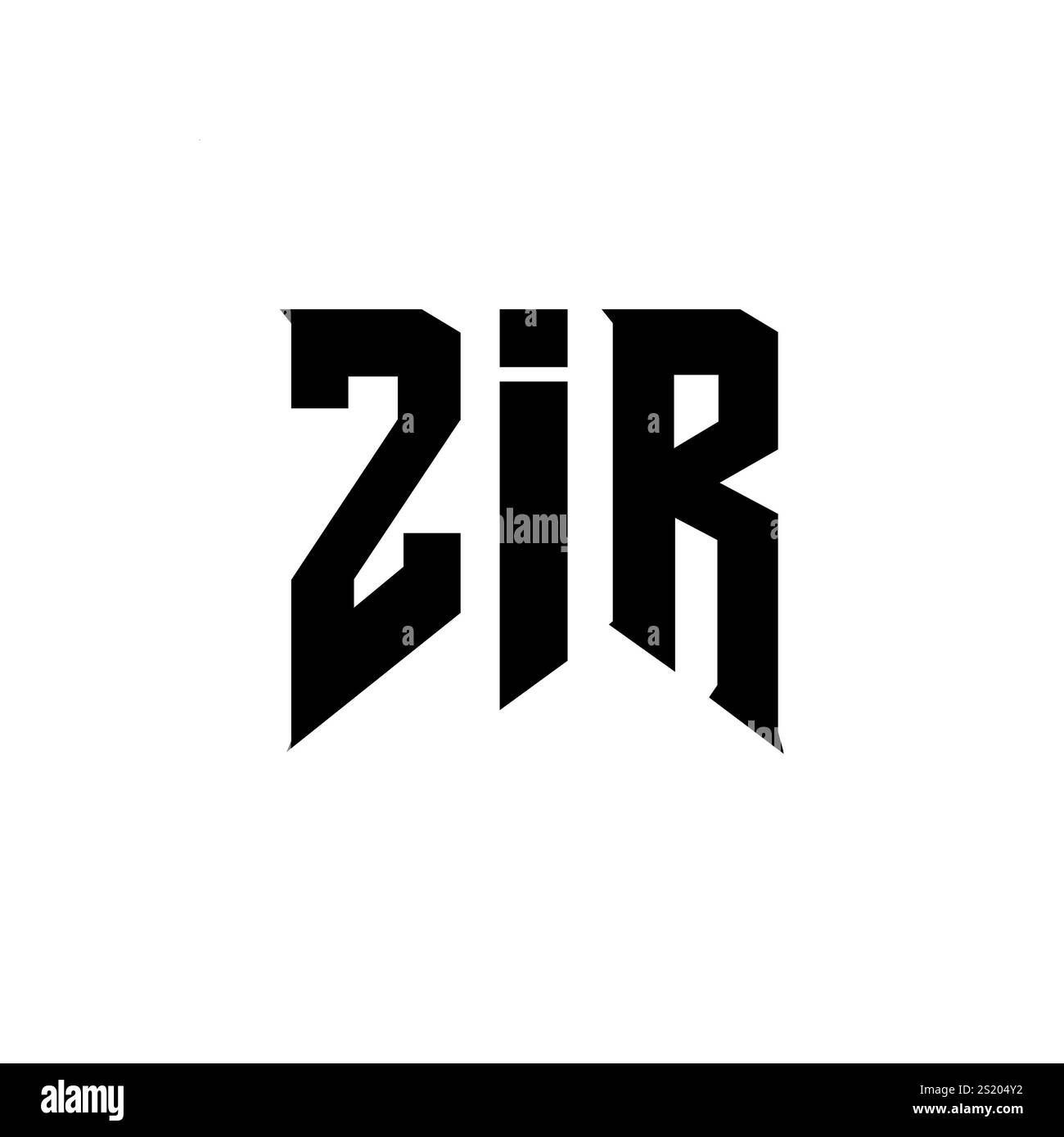 Zir logo design hi-res stock photography and images - Alamy