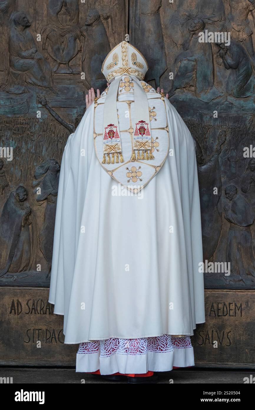 Rome, Italy. 05th Jan, 2025. Cardinal James Michael Harvey at the Holy ...