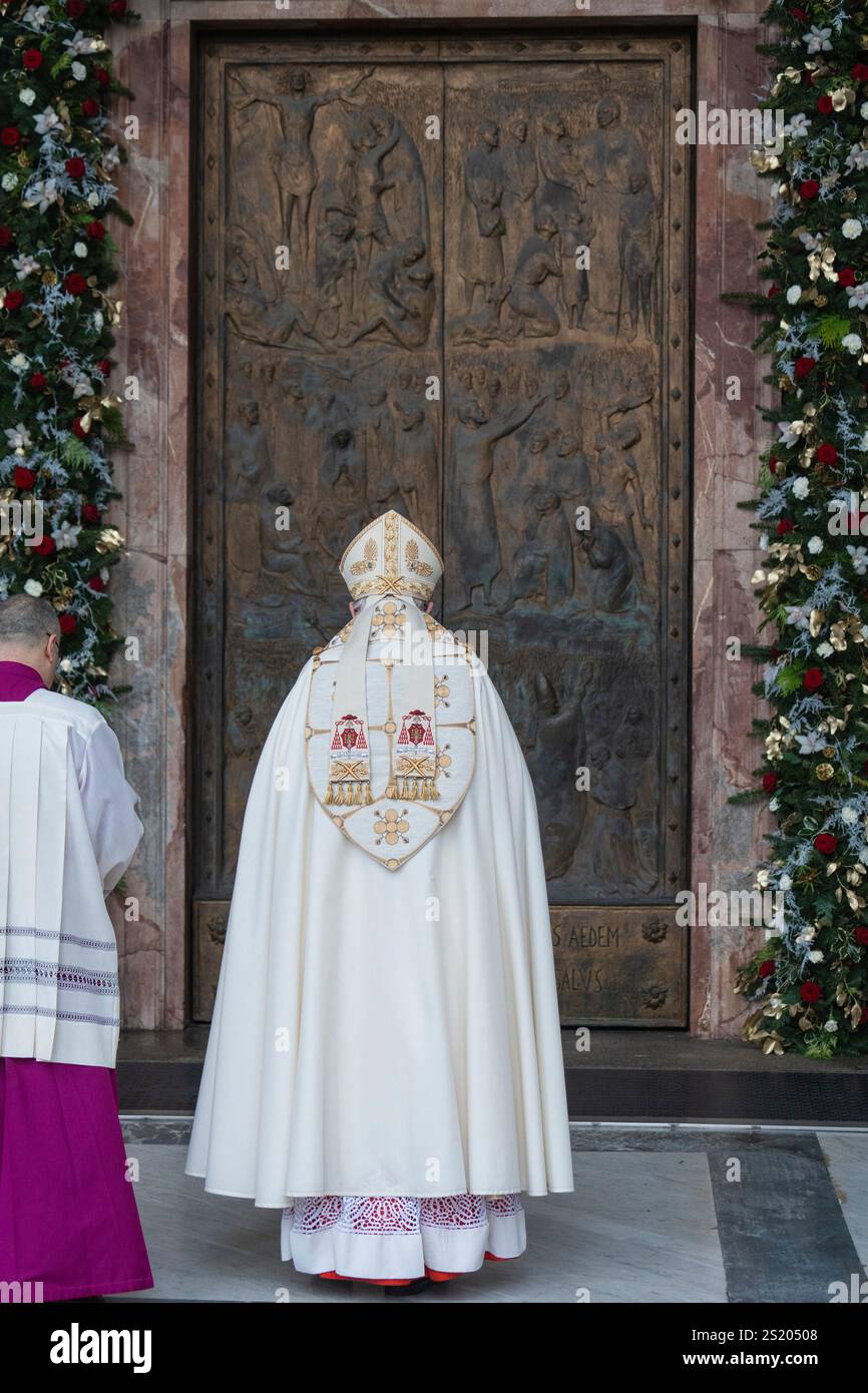 Rome, Italy. 05th Jan, 2025. Cardinal James Michael Harvey at the Holy ...