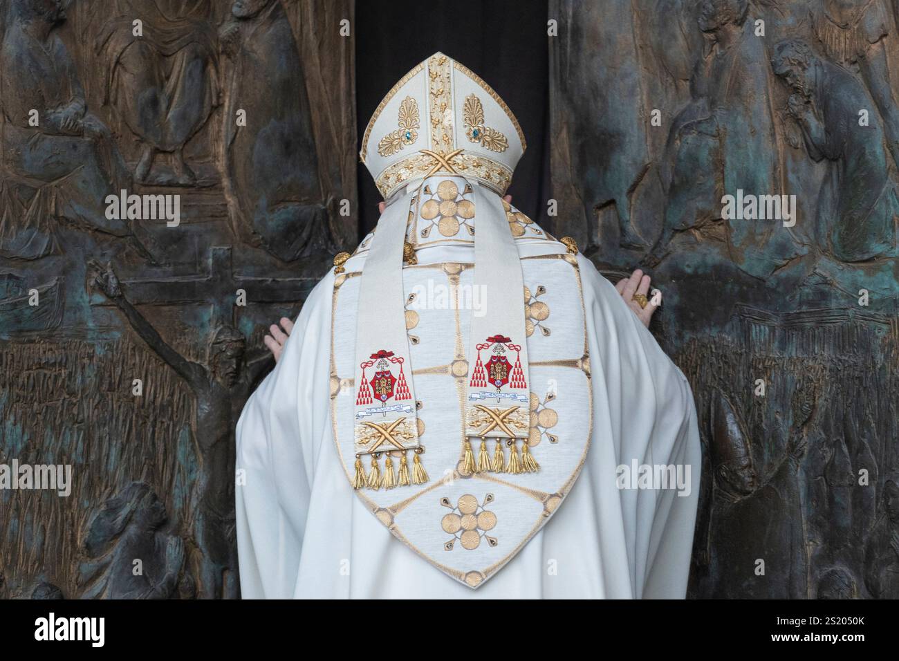 Rome, Italy. 05th Jan, 2025. Cardinal James Michael Harvey at the Holy ...