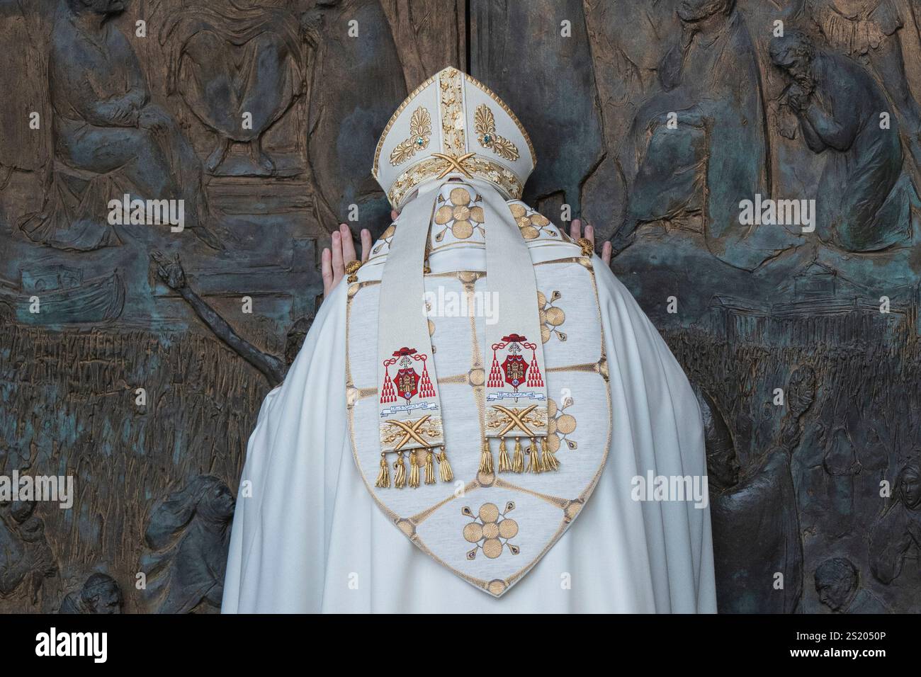 Rome, Italy. 05th Jan, 2025. Cardinal James Michael Harvey at the Holy ...