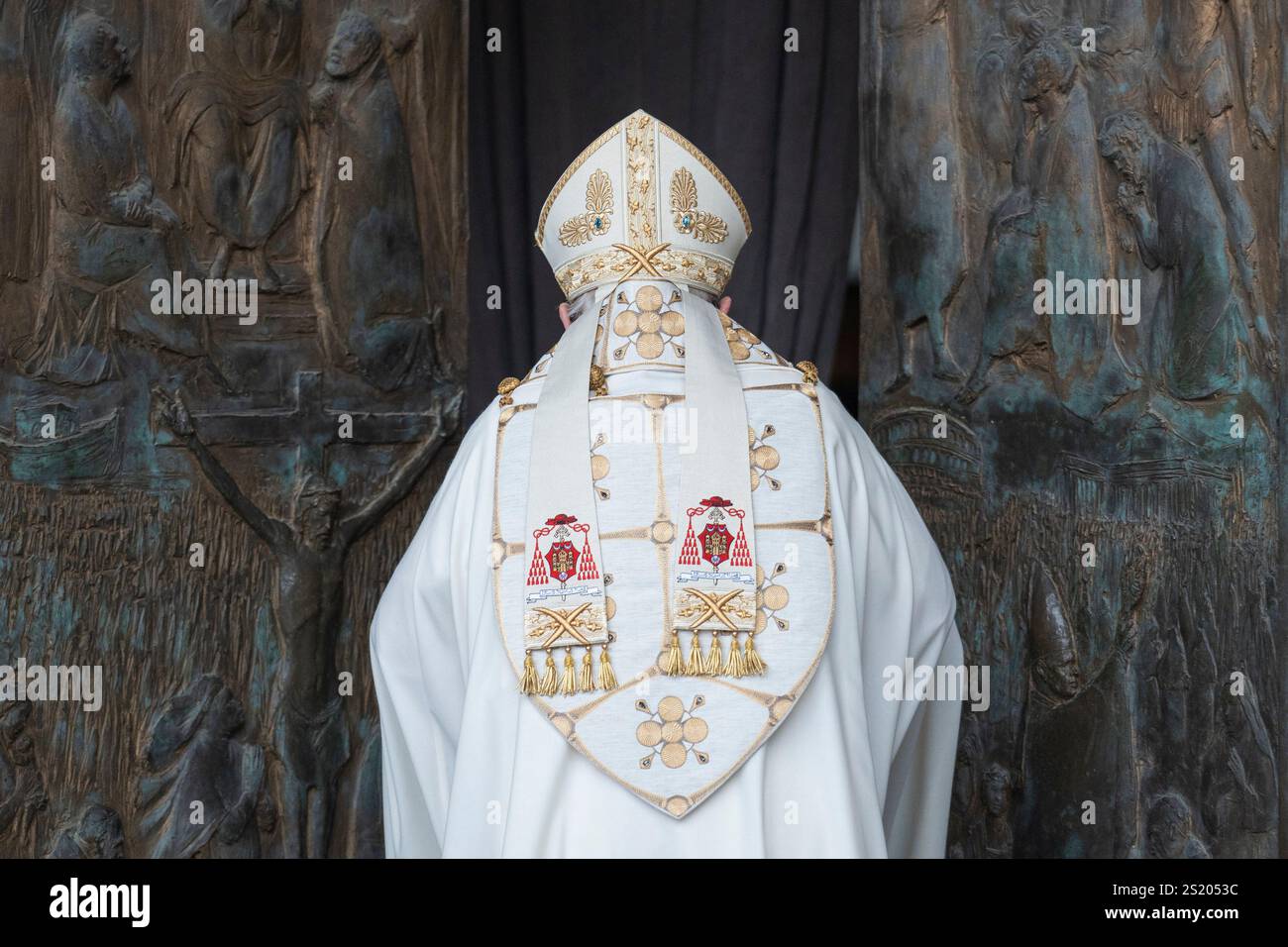 Rome, Italy. 05th Jan, 2025. Cardinal James Michael Harvey at the Holy ...