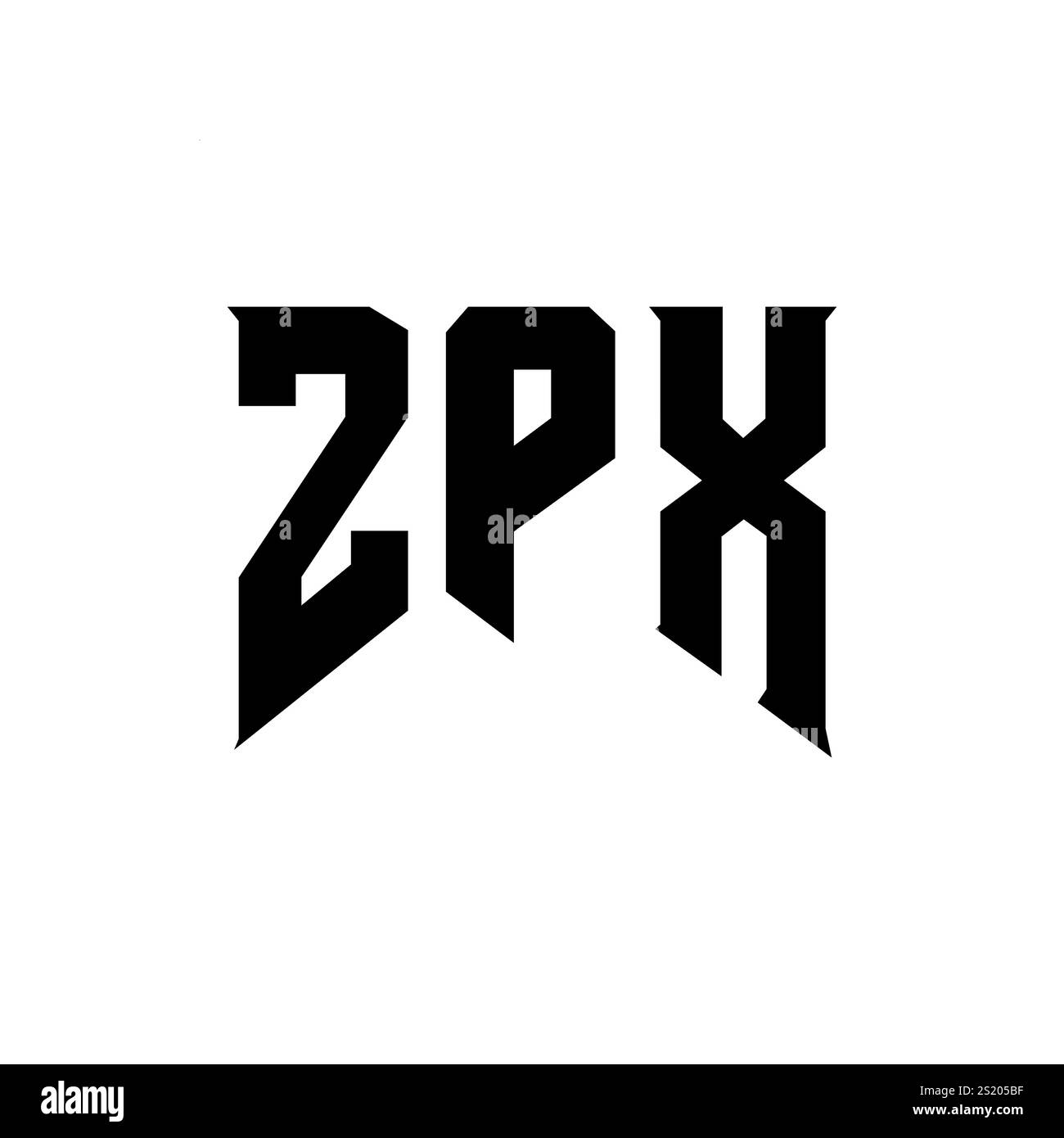 Zpx logo design hi-res stock photography and images - Alamy