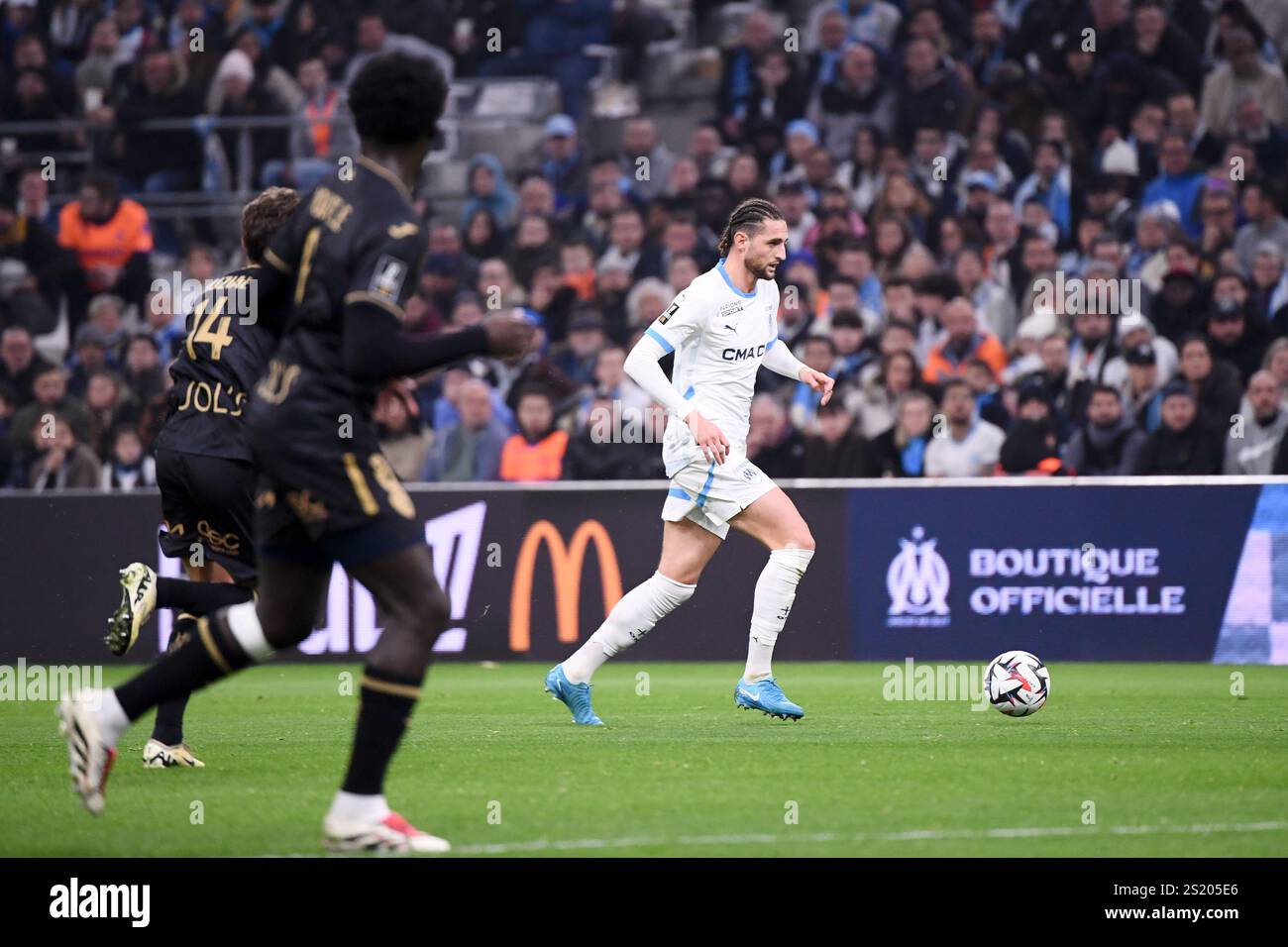 Marseille, France. 05th Jan, 2025. 25 Adrien RABIOT (om) during the ...
