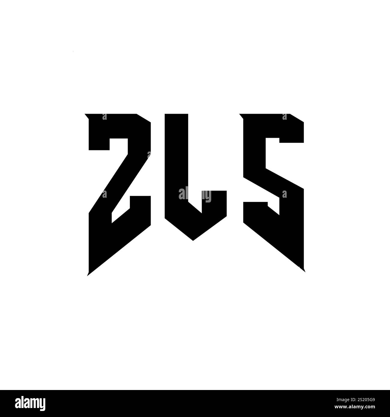 Zls logo design hi-res stock photography and images - Alamy