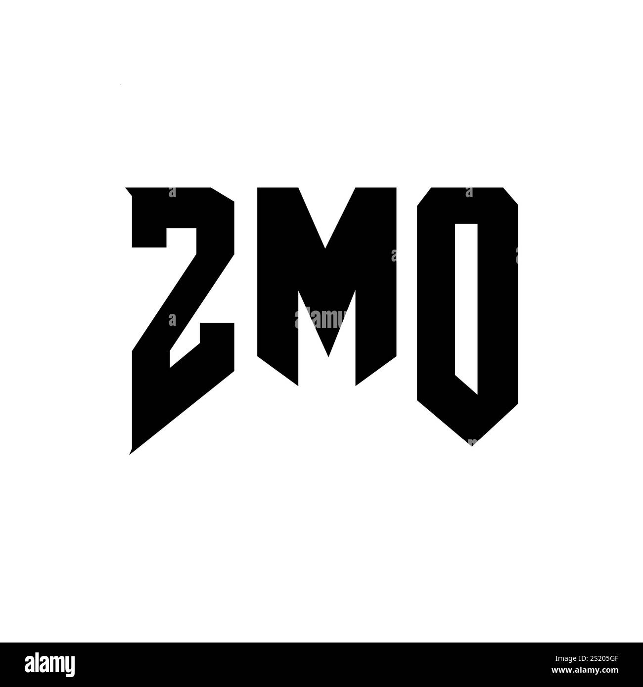Zmo logo design hi-res stock photography and images - Alamy