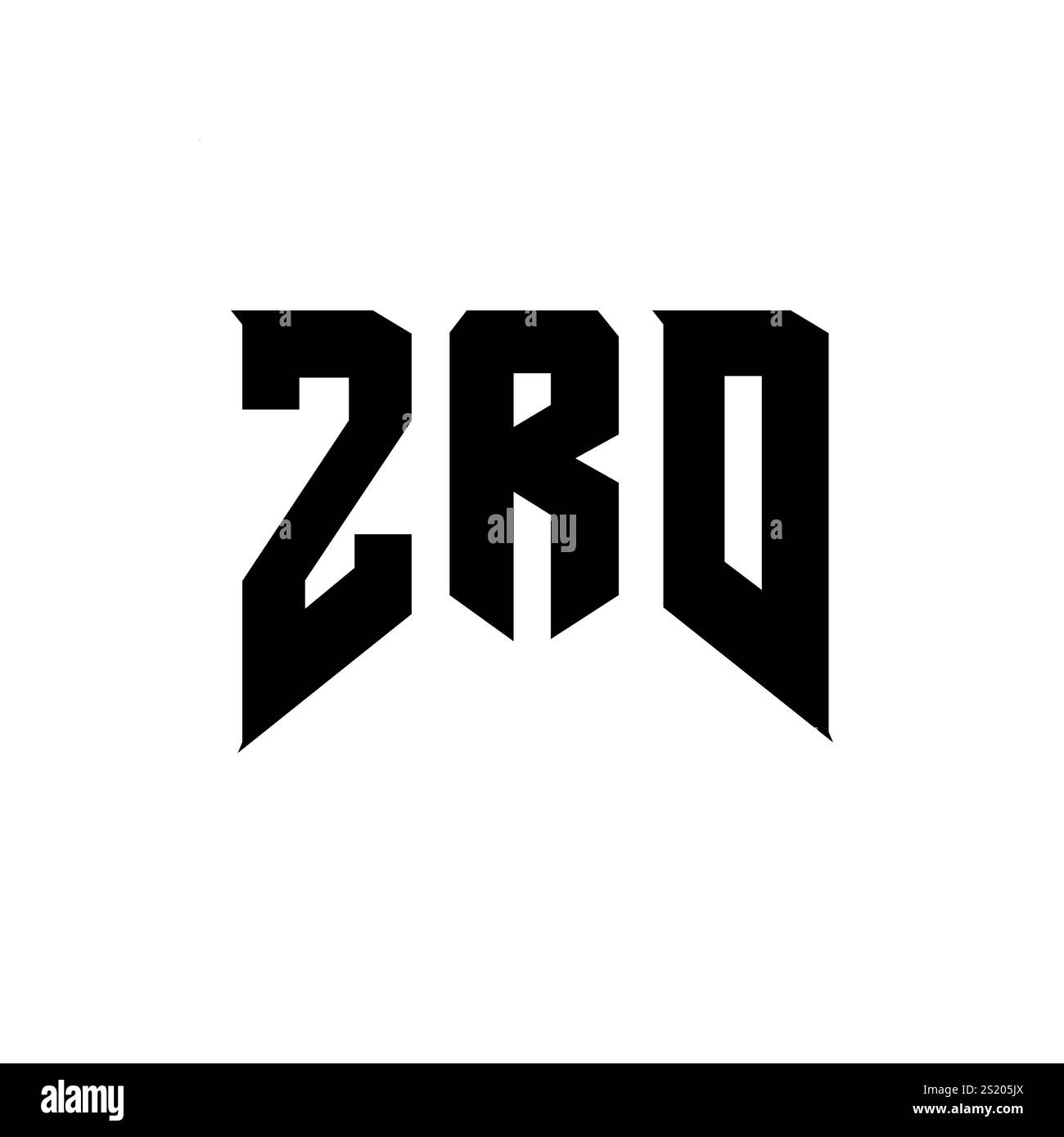 Zrd logo design hi-res stock photography and images - Alamy