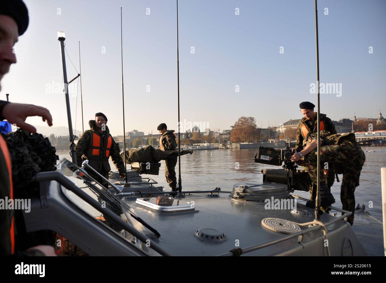 The Swiss Marine has 10 boats on the biggest lakes in Switzerland. Here ...