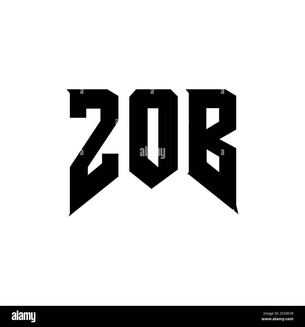 Zob logo design hi-res stock photography and images - Alamy