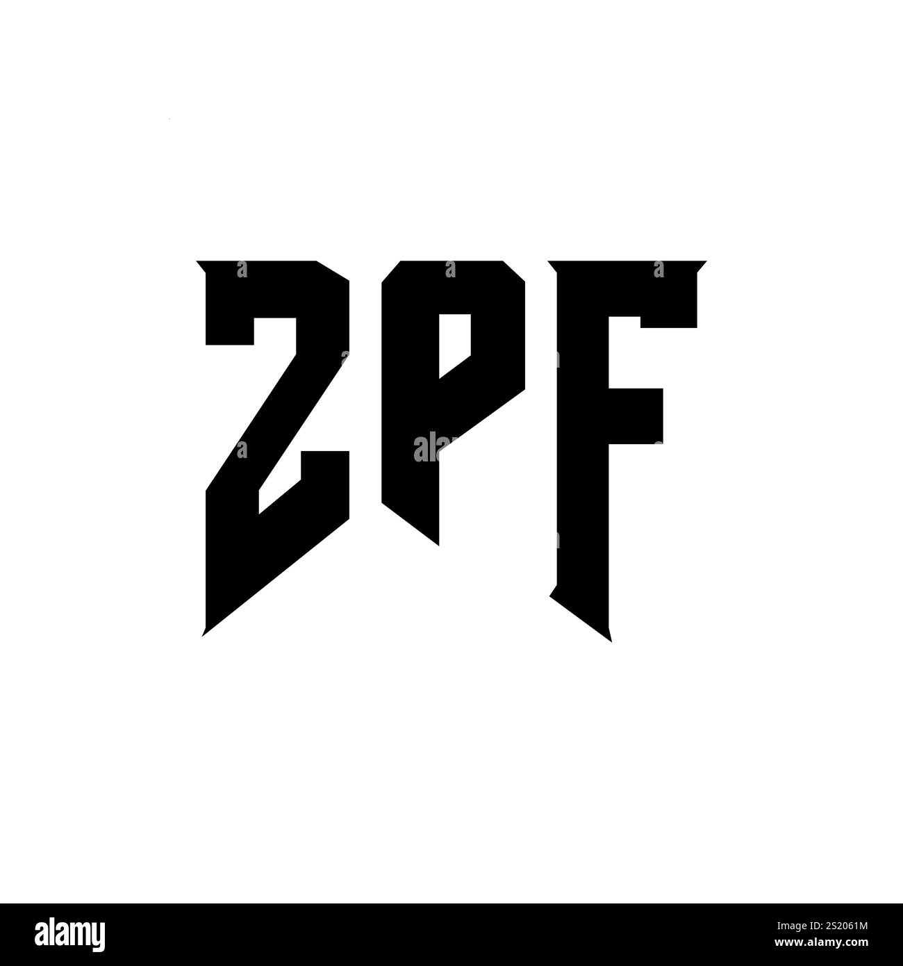 Zpf logo design hi-res stock photography and images - Alamy