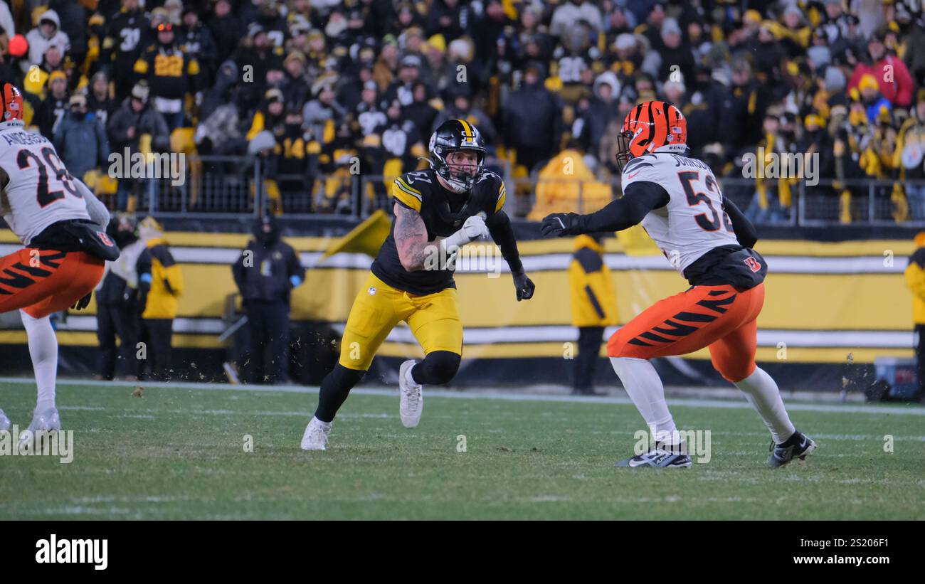 Pittsburgh, PA, USA. 04th Jan, 2025. Nick Herbig #51 during the ...