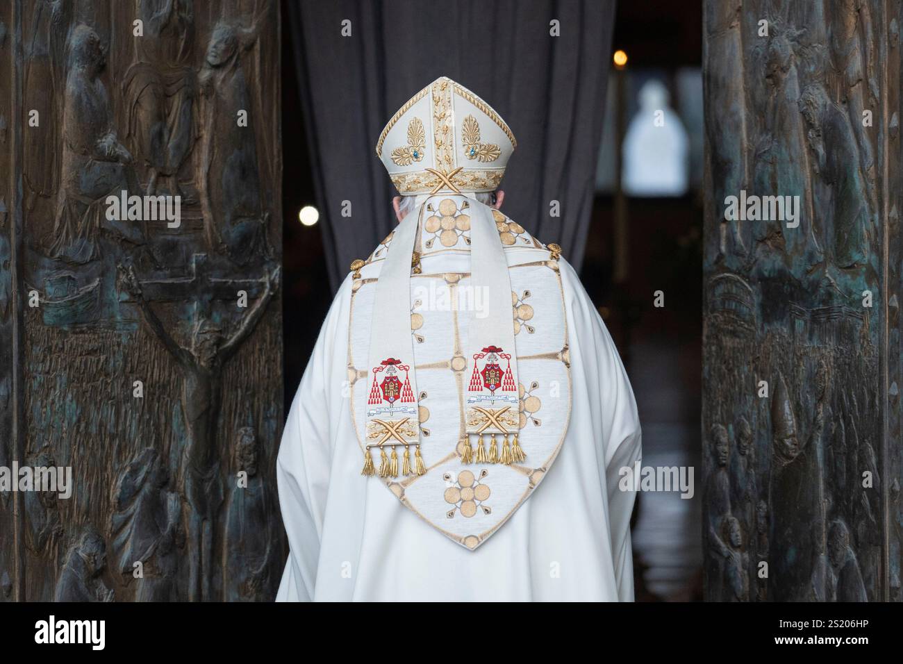 Rome, Italy. 05th Jan, 2025. Cardinal James Michael Harvey at the Holy ...