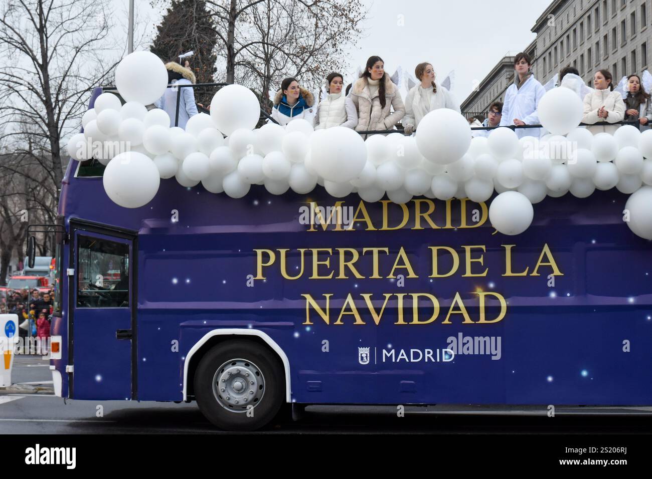 Madrid, Madrid, SPAIN. 5th Jan, 2025. Madrid has hosted the traditional ...